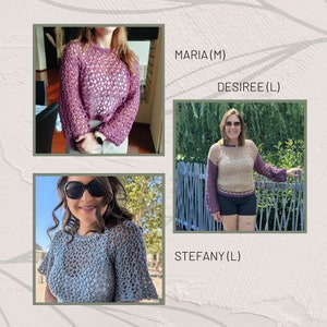 Amber Top Crochet Pattern (digital Download Only - PDF Only) | Crochet ...