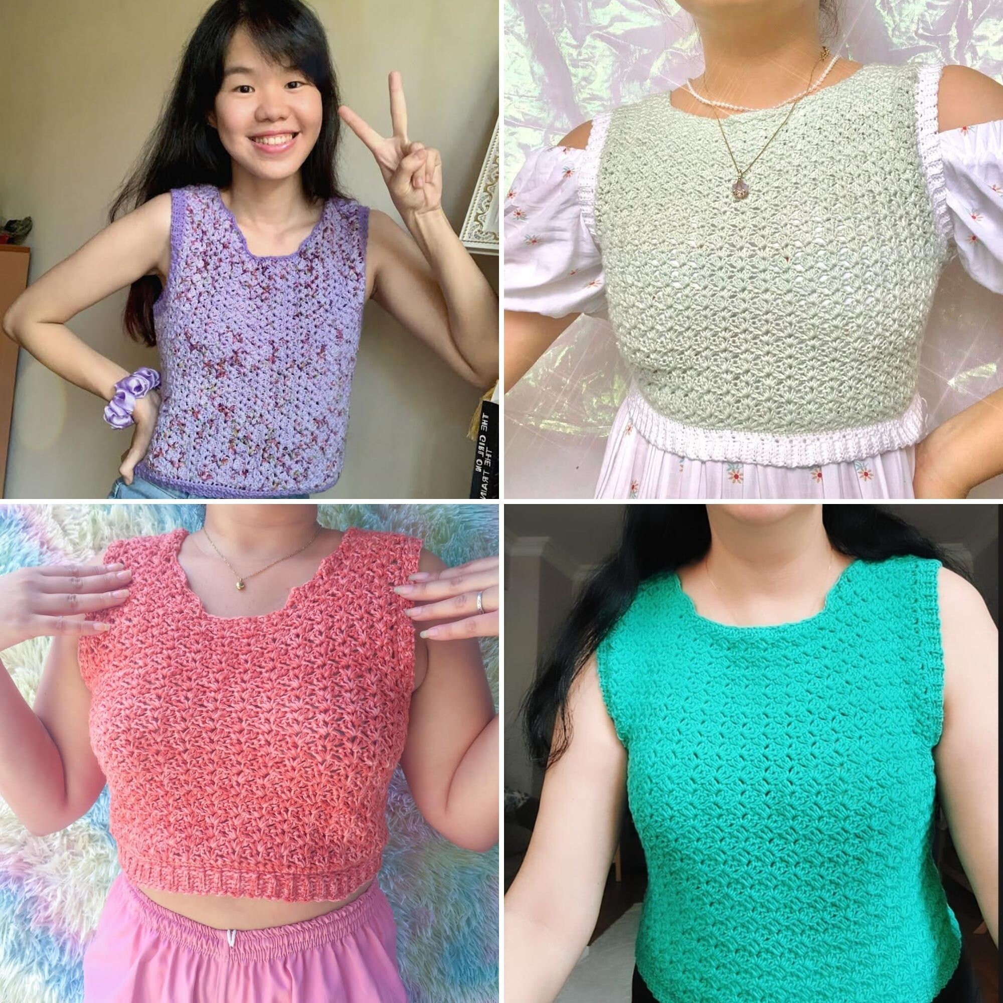 Luna Vest Crochet Pattern (digital Download Only) - Etsy