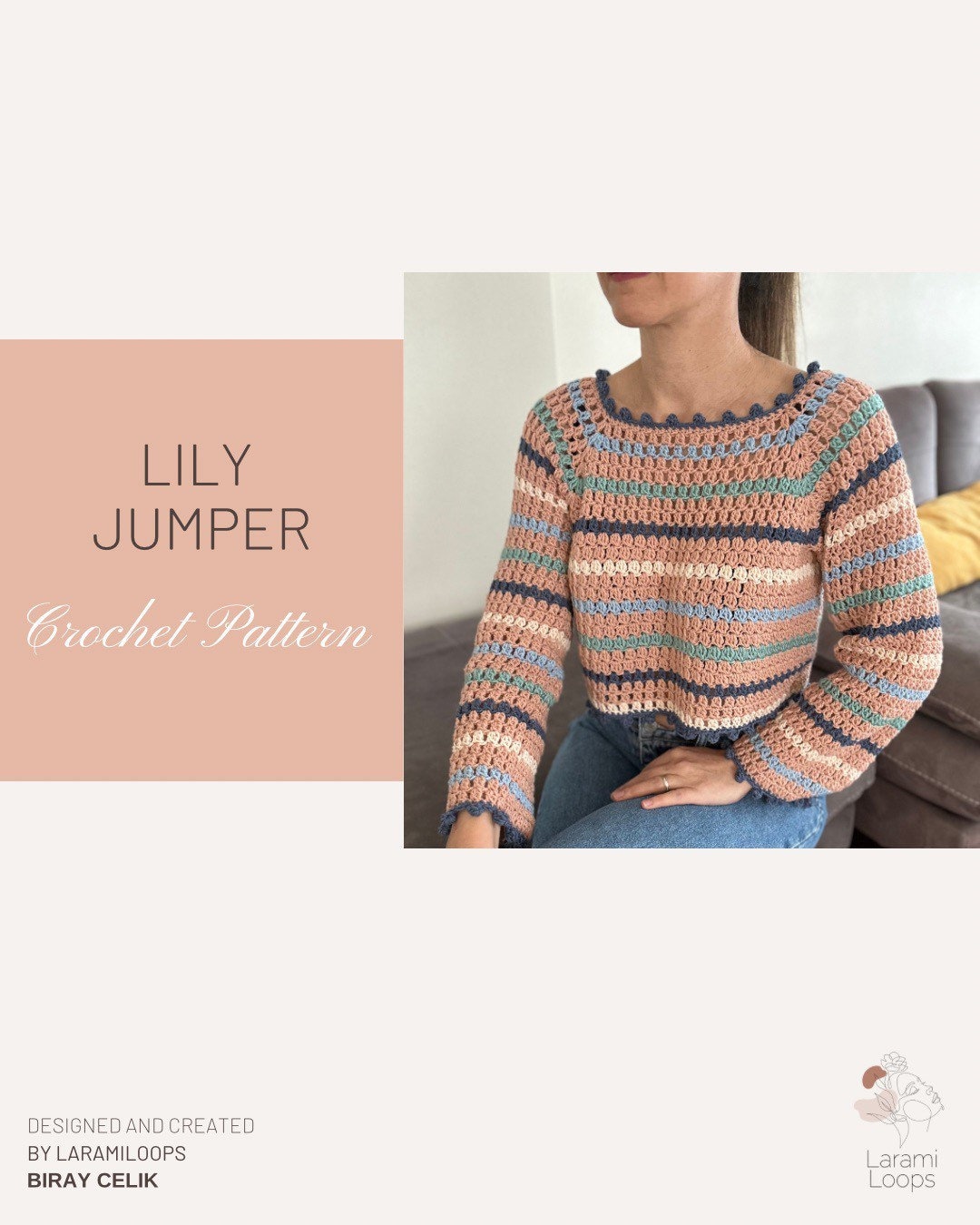 Lily Jumper Crochet Pattern (digital Download Only) - Etsy