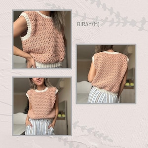 Celeste Vest Crochet Pattern (digital Download Only - English PDF Only) | Crochet Puff Stitch ...