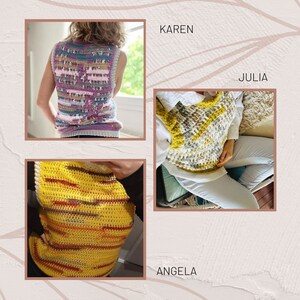 Scrap Vest Crochet Pattern (digital Download Only) - Etsy