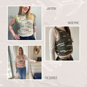 Scrap Vest Crochet Pattern (digital Download Only) - Etsy