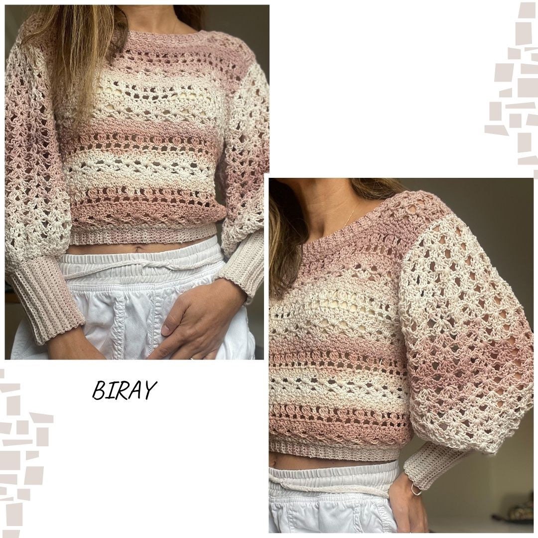 Sofia Sweater Crochet Pattern digital Download Only - Etsy