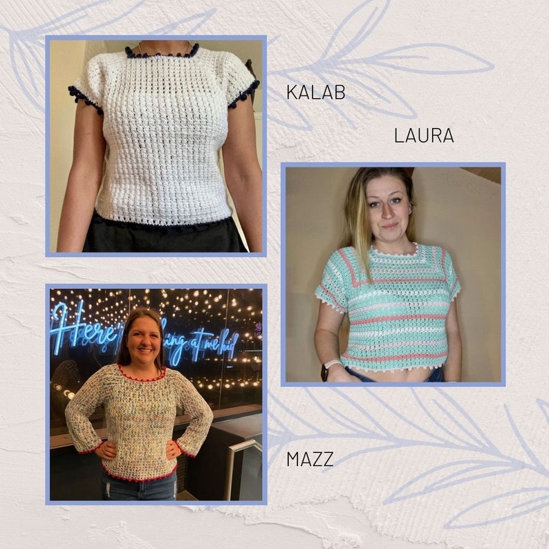 Lily Jumper Crochet Pattern (digital Download Only) - Etsy Australia