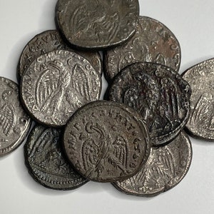 Ancient Roman Empire Silver Billon Tetradrachm Coin | Authentic ...