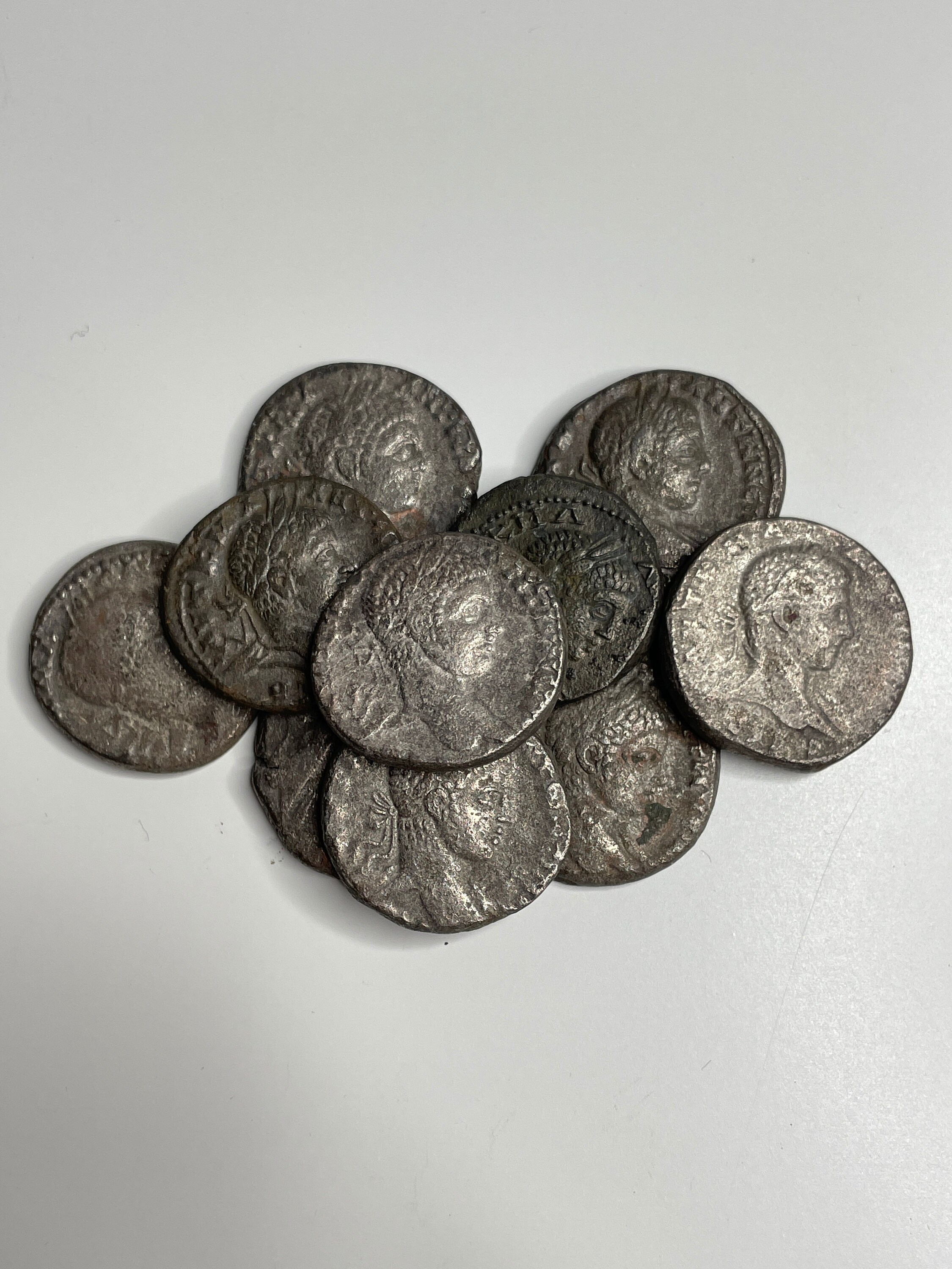 Ancient Roman Empire Silver Billon Tetradrachm Coin | Authentic ...
