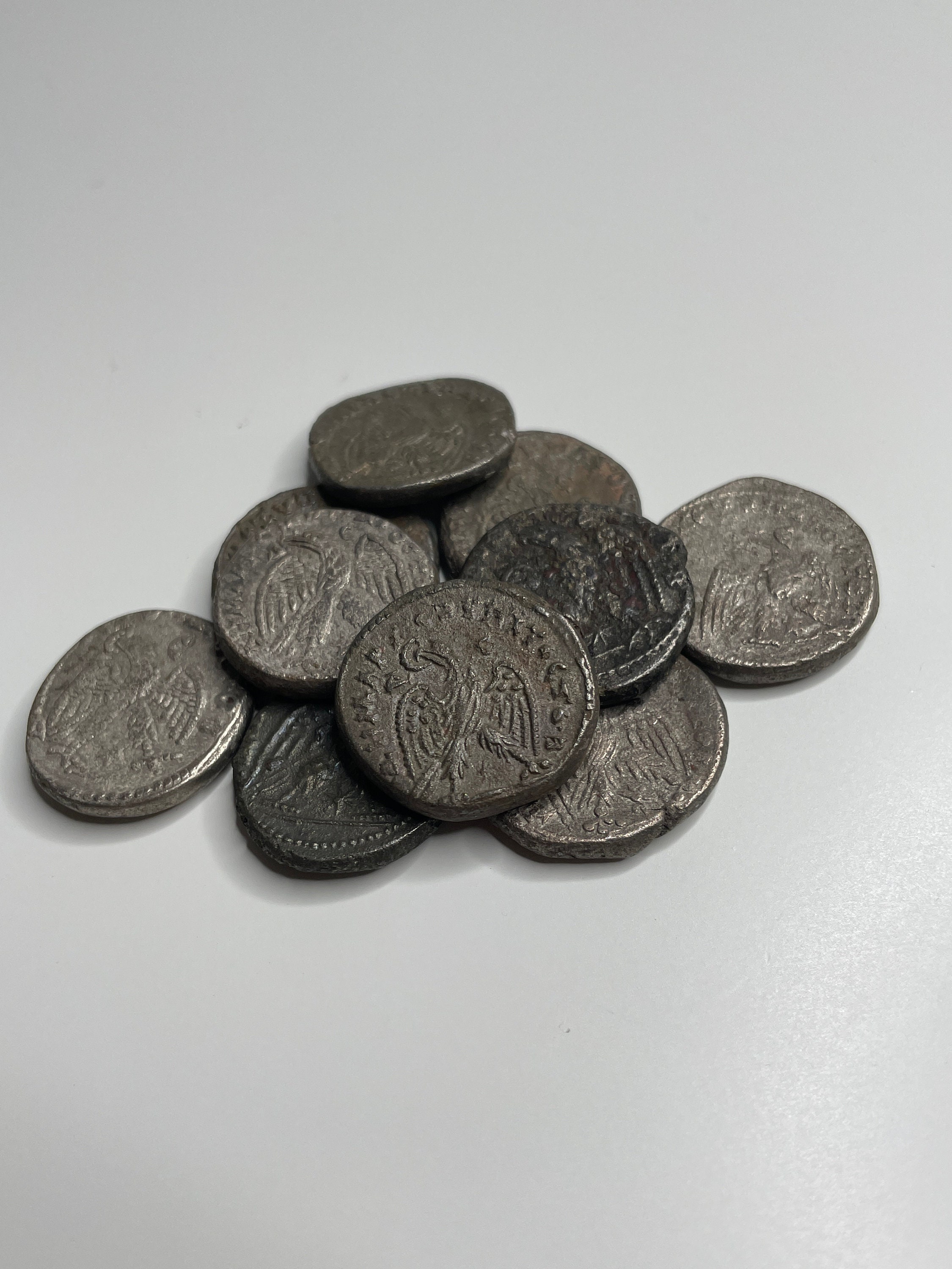 Ancient Roman Empire Silver Billon Tetradrachm Coin | Authentic ...