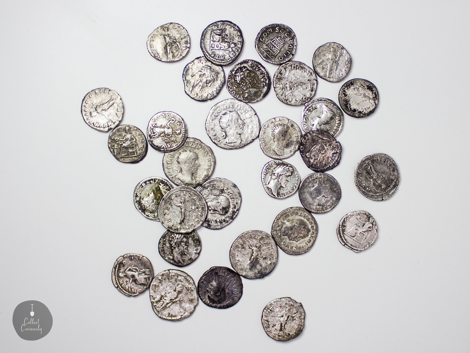 Ancient Roman Empire Silver Coin Authentic Quality 1500 - Etsy