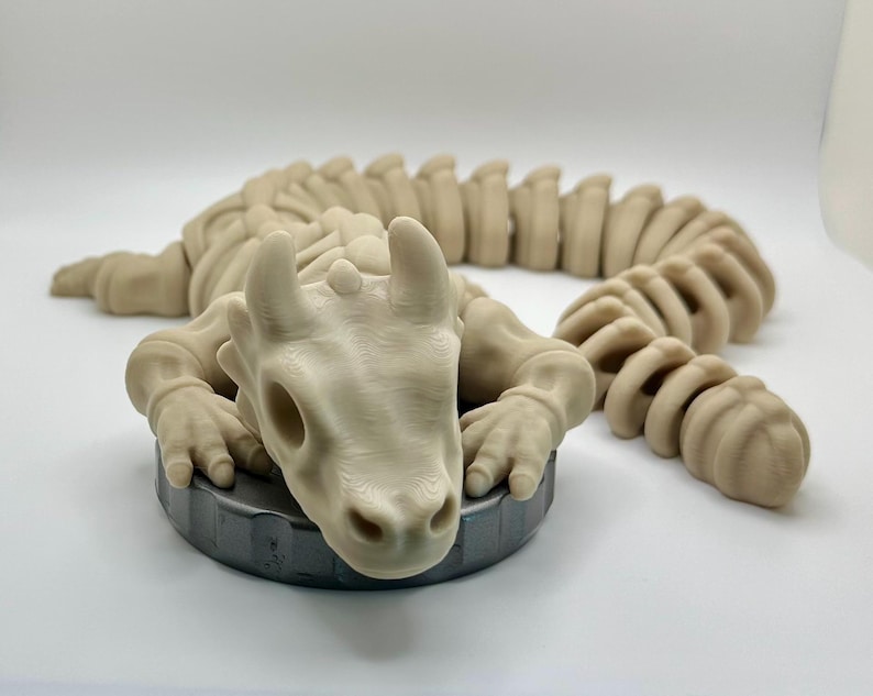 Dragon Skelton -3D Printed Dragon Skeleton - Etsy
