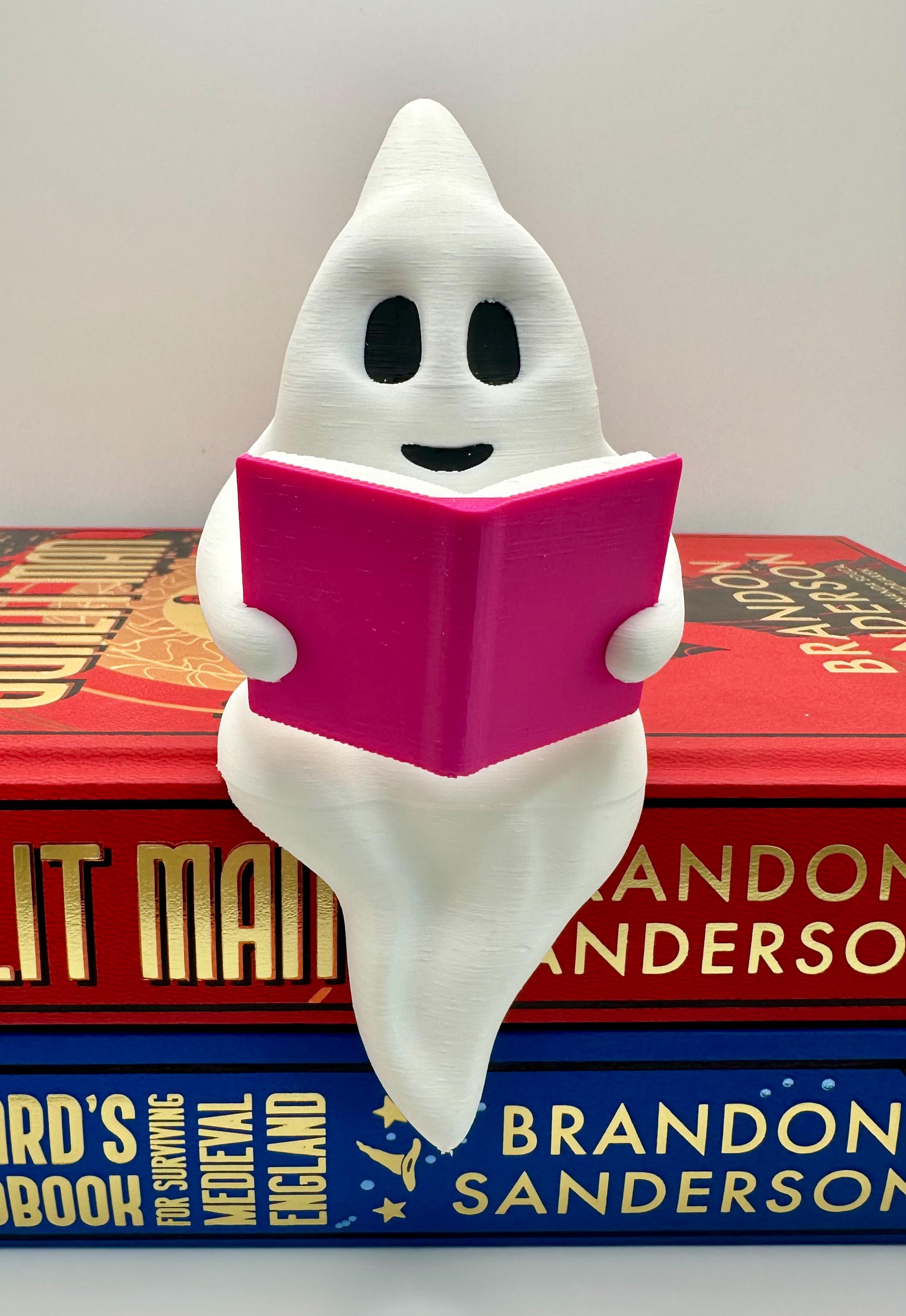 Bookshelf Ghosts 3D Printed Bookshelf Ghosts - Etsy