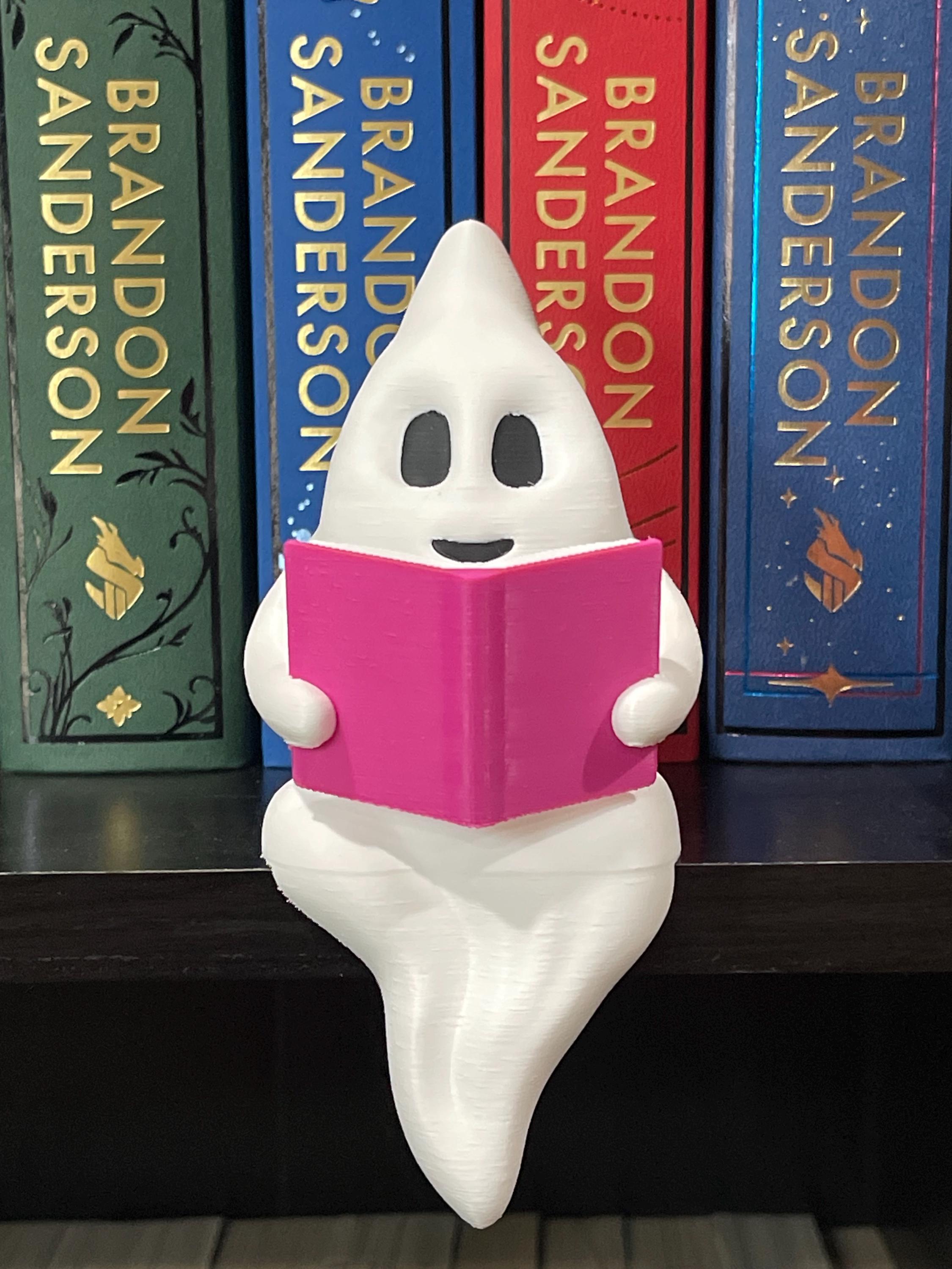Bookshelf Ghosts 3D Printed Bookshelf Ghosts - Etsy