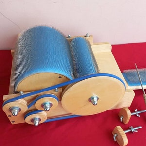 DIY Drum Carder Plans - Etsy Australia