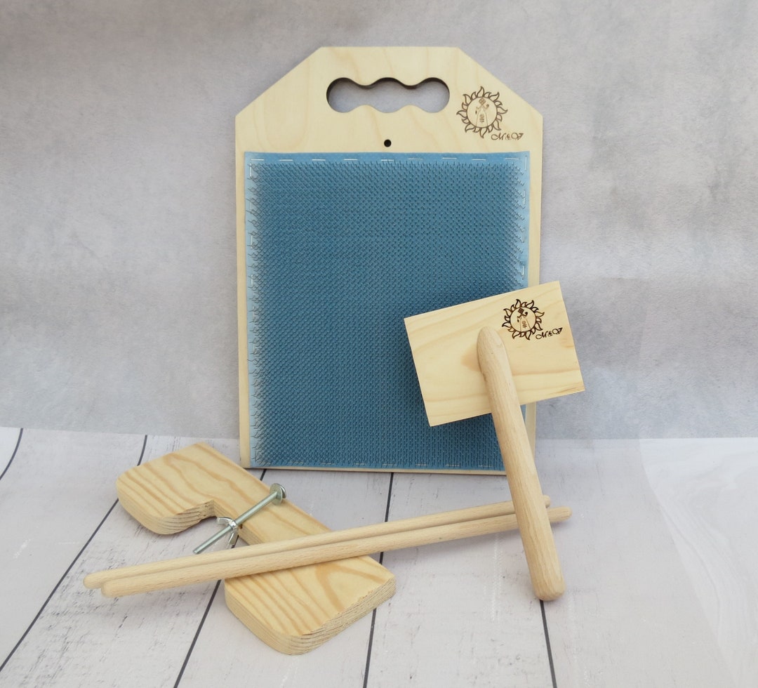 Blending Board - 72 TPI / 96 TPI / 120 TPI Wooden Carder Fiber Combing ...