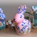 Easter Bunny, Hand Painted, Ceramic Easter Decoration - Etsy