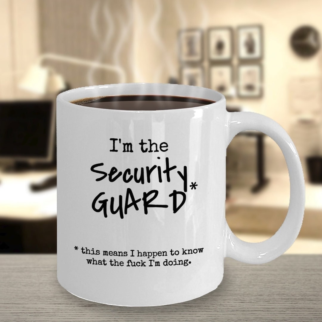 Sassy Security Guard Gift, Security Guard Gift Mug, Best Security Guard ...