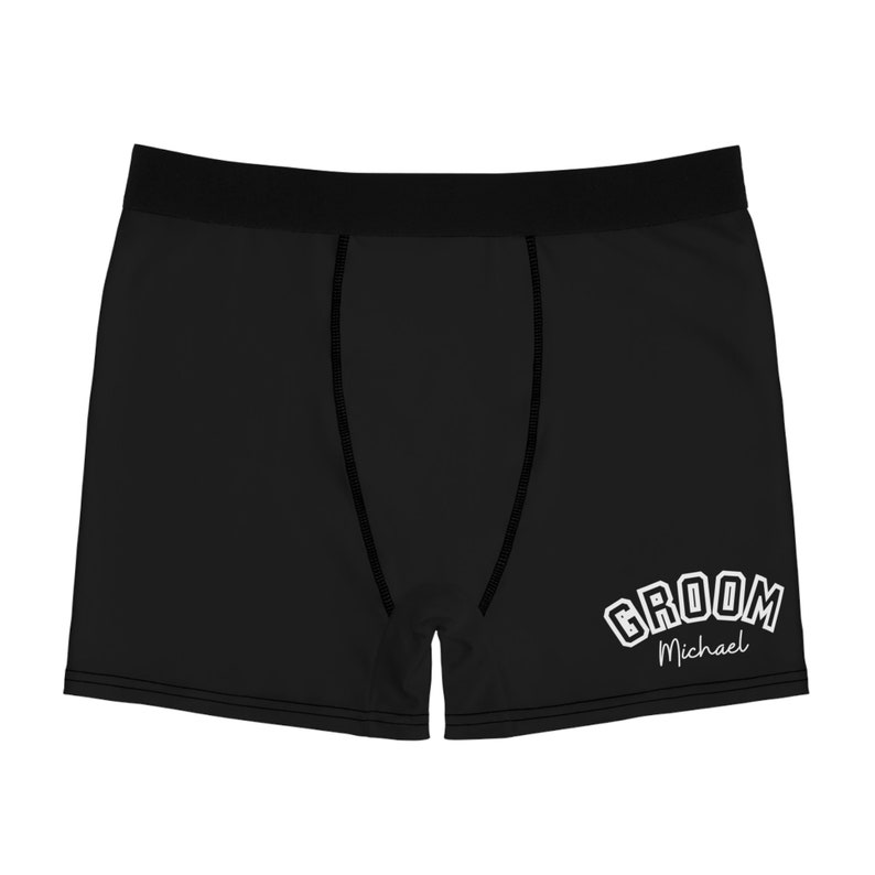 Personalized Groom Underwear, Men's Briefs Gift for Groom, Customizable ...