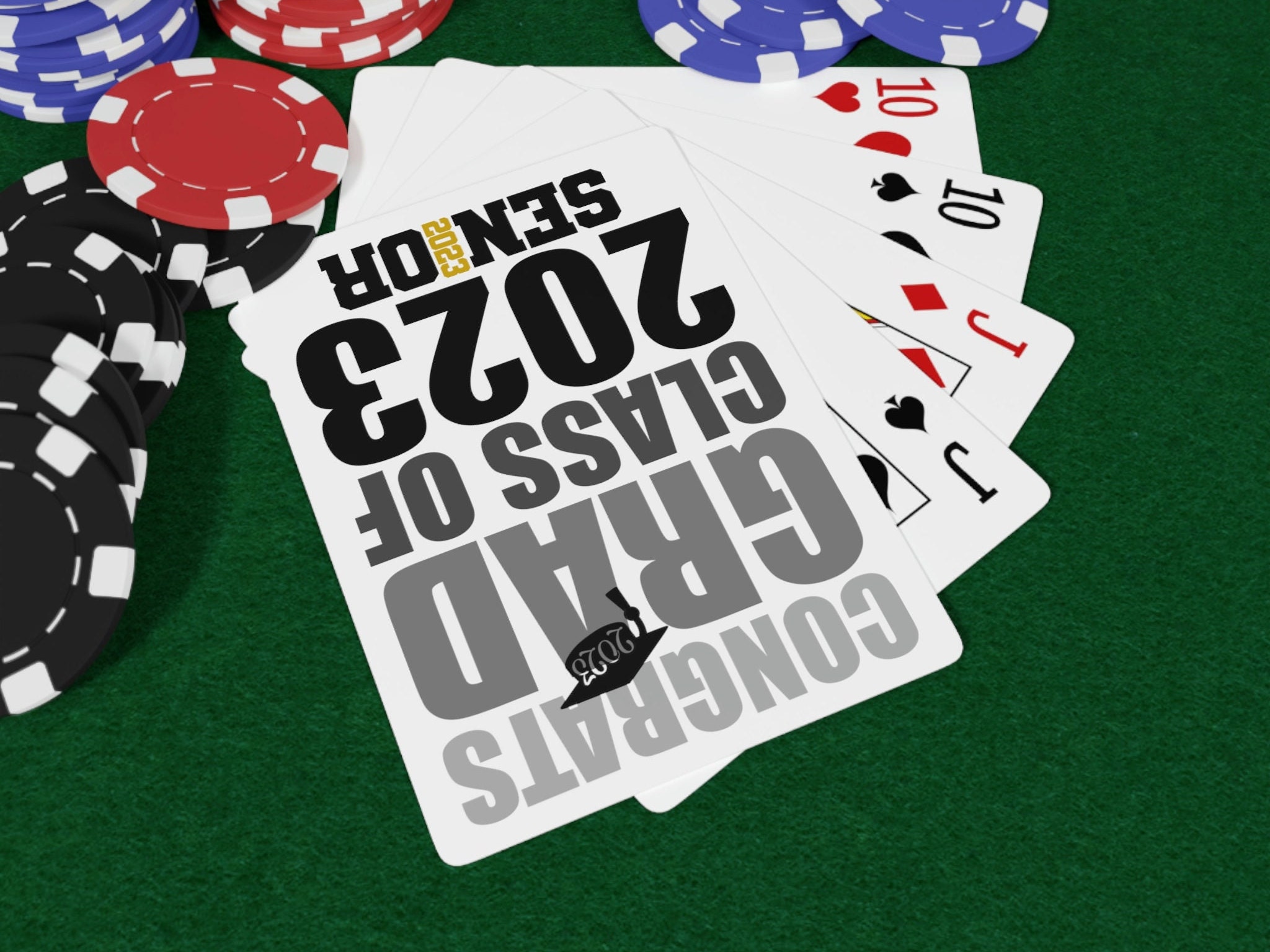 Graduation Gift Poker Cards Graduate Playing Cards - Etsy