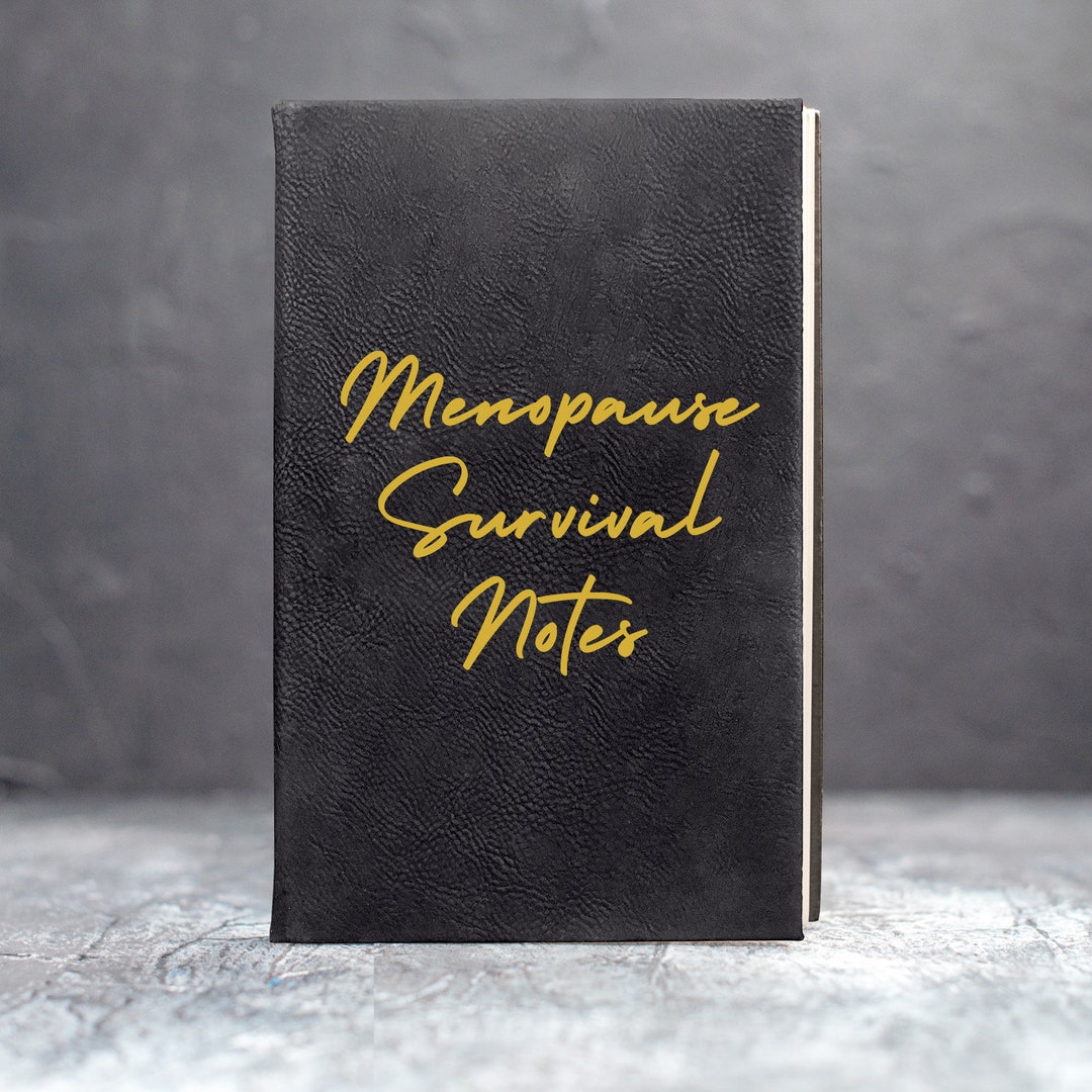 Funny Menopause Gift for Mom on Mothers Day Menopause Black Journal Gag ...