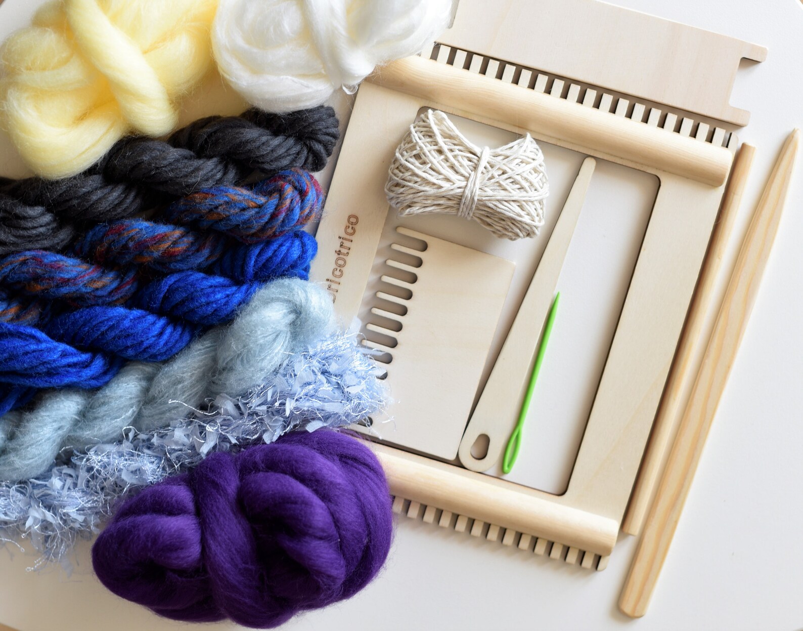 Weaving Loom Kit Beginner Weaving Kitrectangular Weaving - Etsy