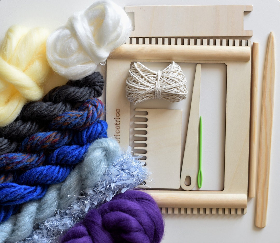 Weaving Loom Kit Beginner Weaving Kitrectangular Weaving - Etsy