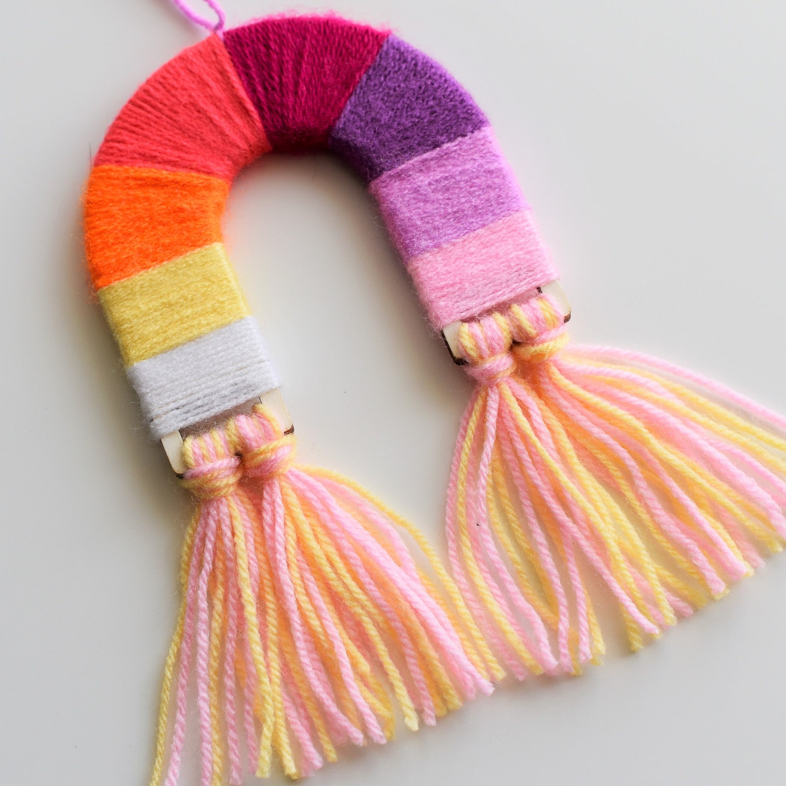 Multi Craft Fiber Kitsdiy Fiber Rainbowdiy Miniweavingdiy - Etsy