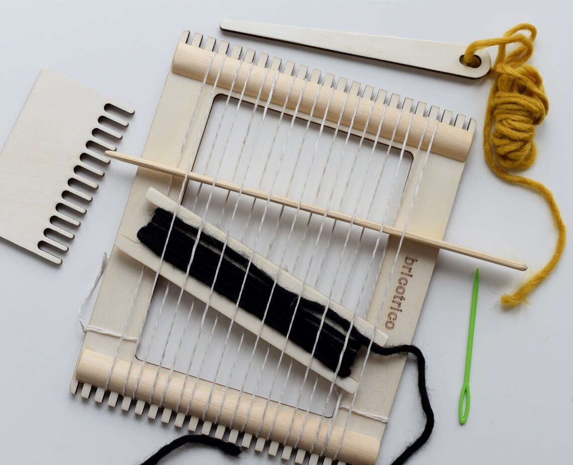 Weaving Loom Kit Beginner Weaving Kitrectangular Weaving | Etsy