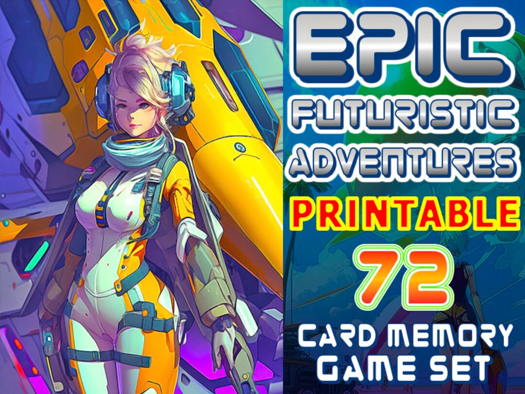 Futuristic Memory Games for Kids & Youth perfect for Classrooms and ...