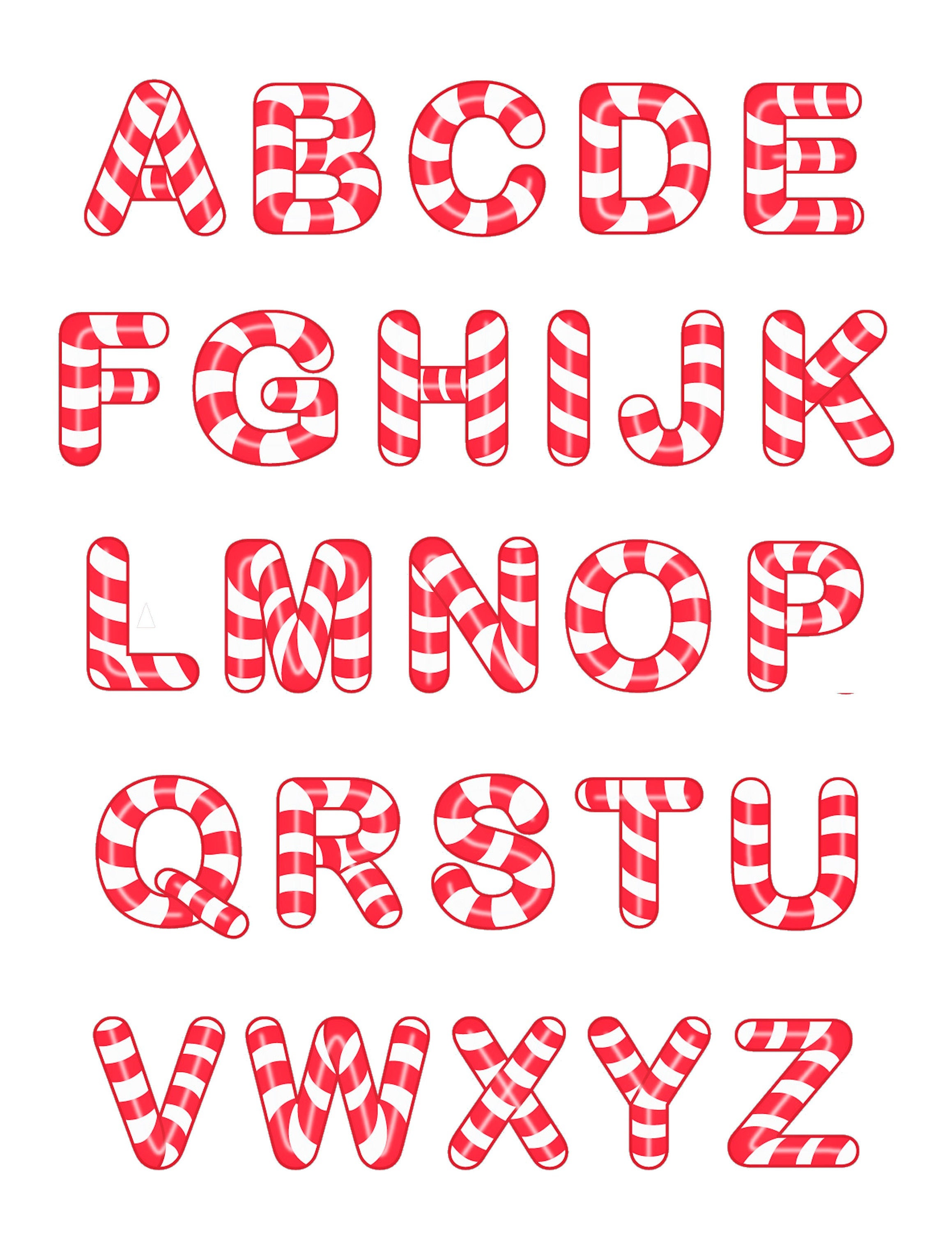 Strawberry Cross Stitch Alphabet PDF Pattern, Printable Pattern, Color ...