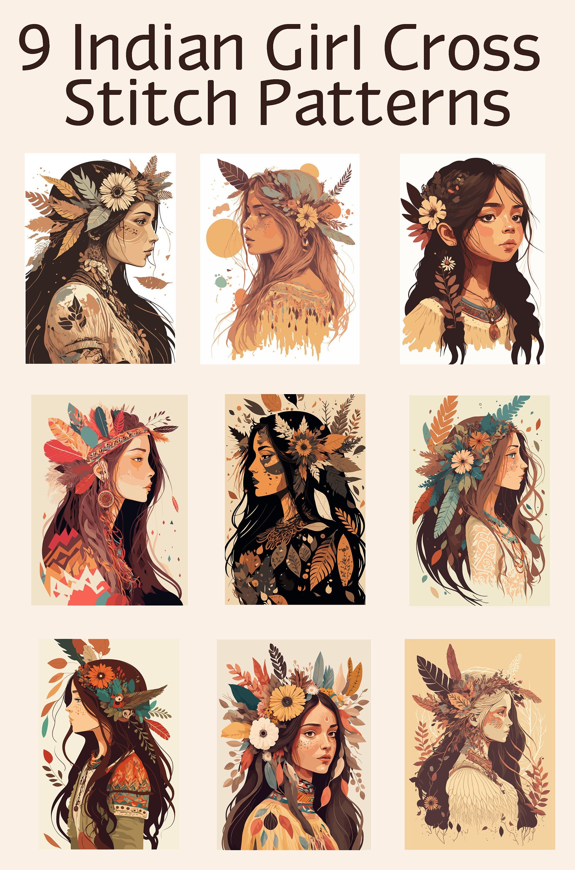 Native American Anime Girl