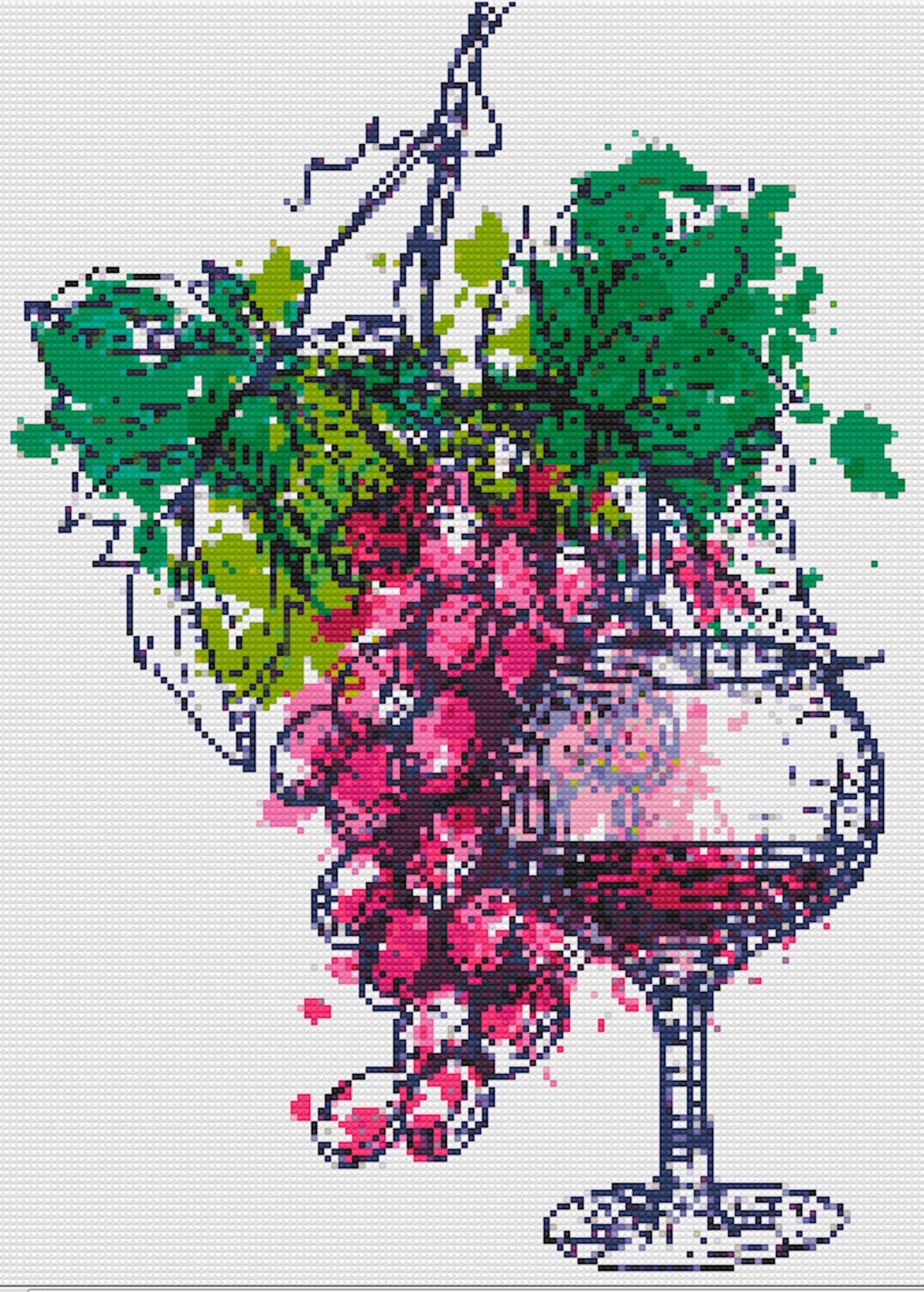 Fishing Cross Stitch Pattern: Printable Sport PDF Pattern - Etsy