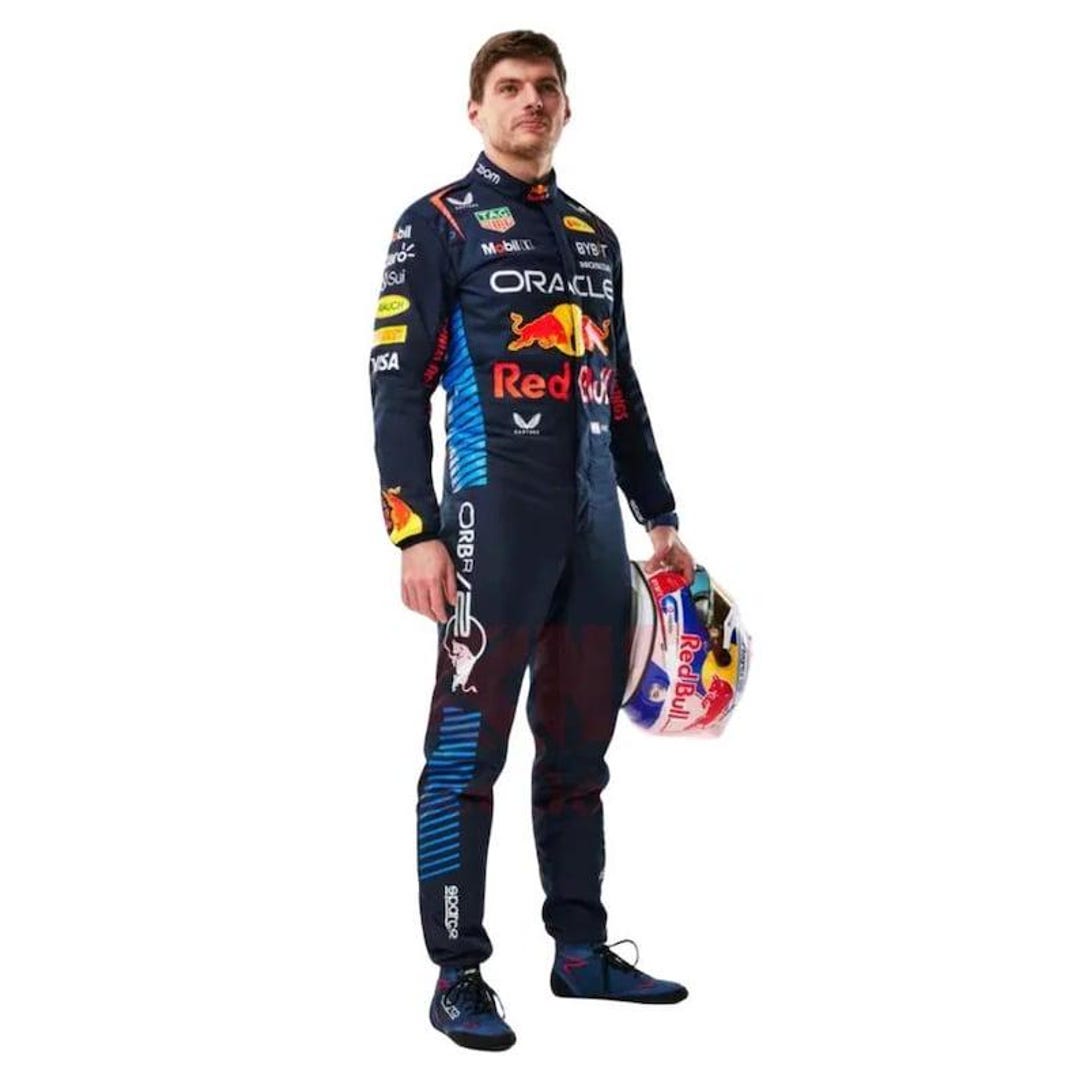 Go Karting Suit Red Bull Suit F1 Racing Suits With Digital Sublimation ...