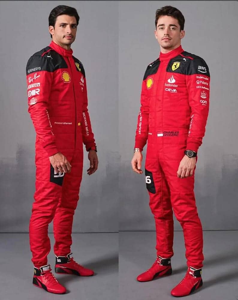 Réplica del mono de carreras Ferrari F1: Impresión por sublimación ...