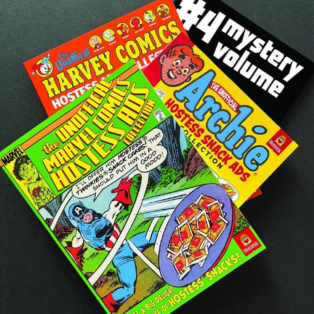 The Unofficial HOSTESS ADS Comics Collection | Complete 4 Volume Set ...
