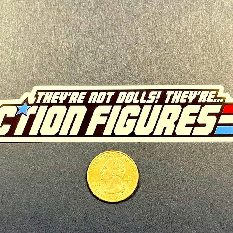 Action Figures Decals - Etsy