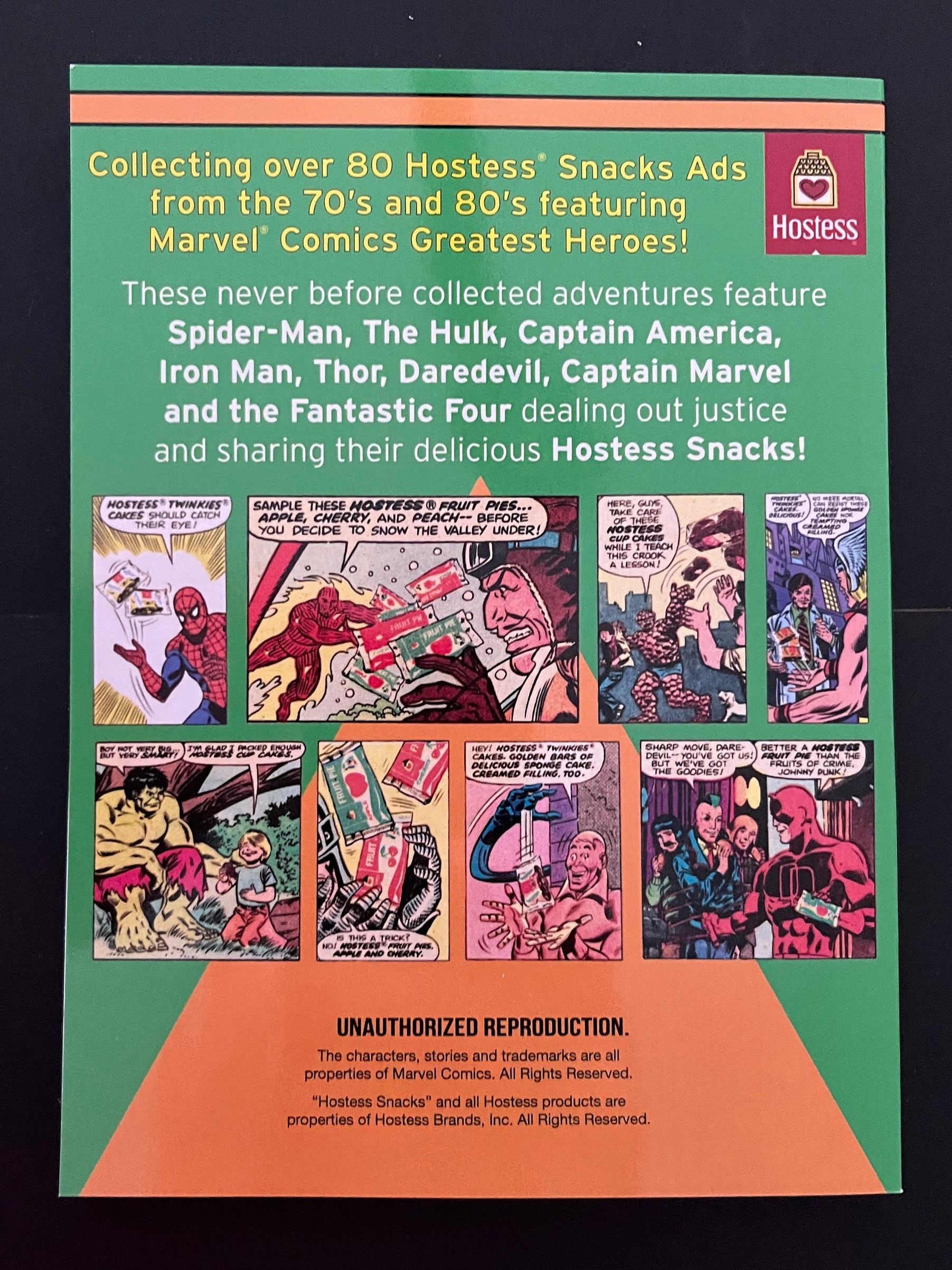 Marvel Comics Hostess Ads Collection | 1970s-80s Digest Book - Etsy