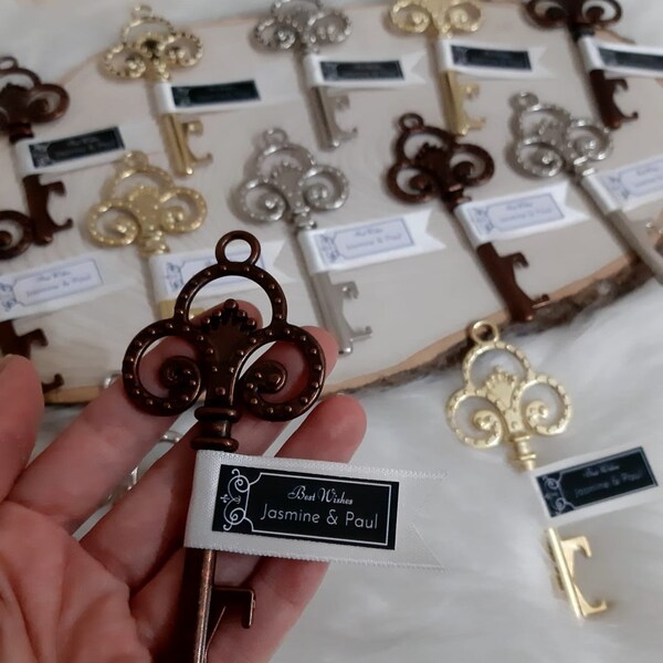 Wedding Favor Keys - Etsy