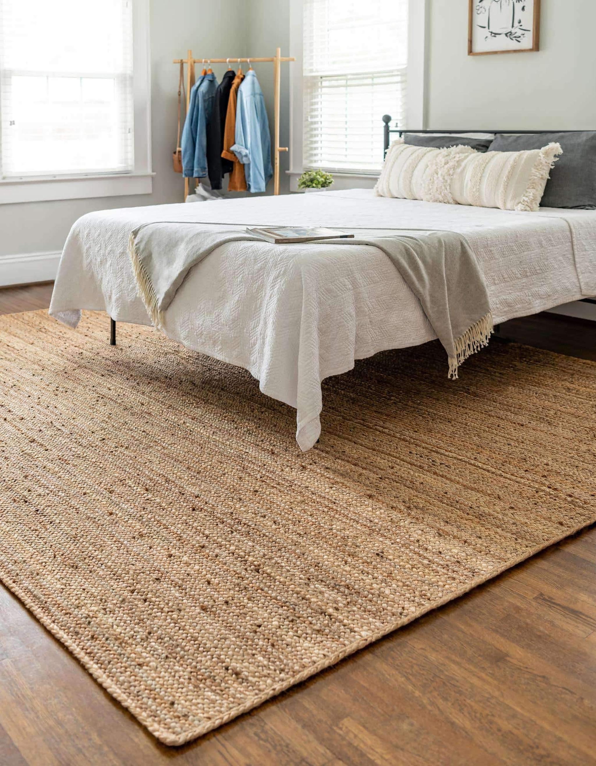 Natural Jute Rug Custom Area Rug for Living Room Bedroom Rug - Etsy UK