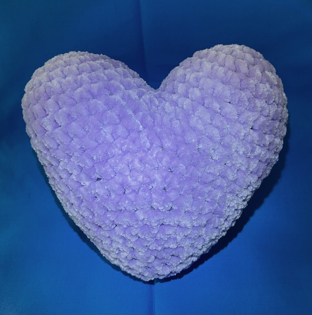 Matildas Heart Velvet Crochet Heart Was Made With Inspiration From a ...
