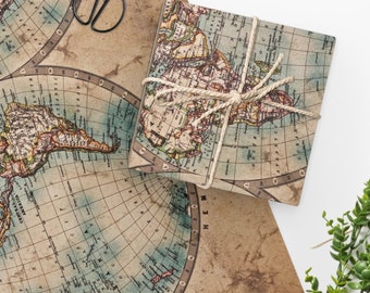 Historic Arctic Maps Wrapping Paper / 12 Sheets - Etsy