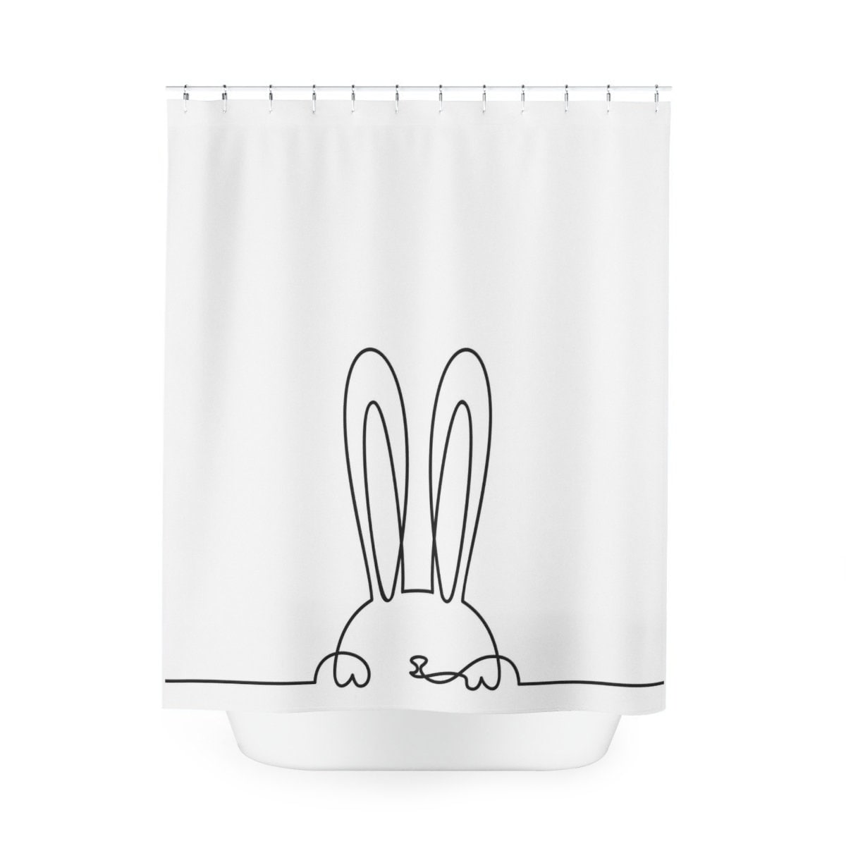 Year of the Rabbit / Shower Curtain - Etsy