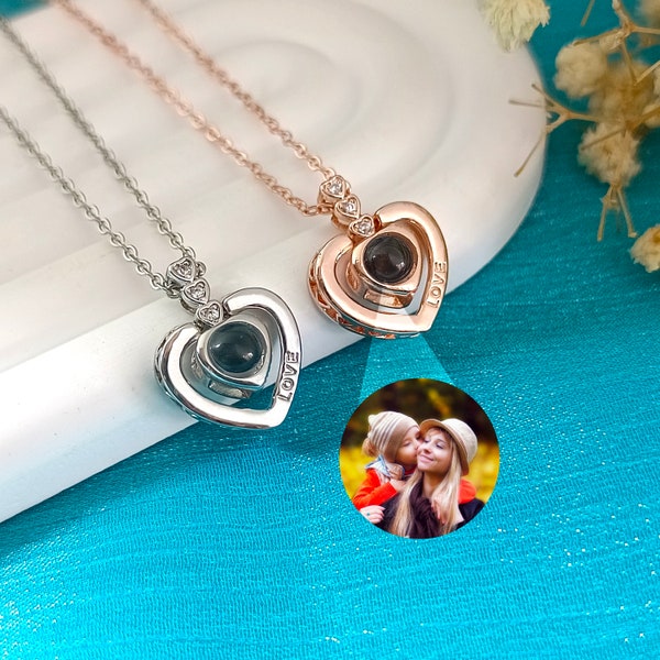 Custom Photo Necklace - Etsy