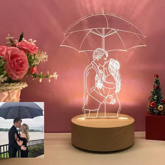 Photo Custom Acrylic Lights Personalized Custom Acrylic - Etsy