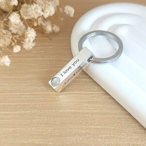Customized Photo Projection Keychain • Personalized Picture Inside ...