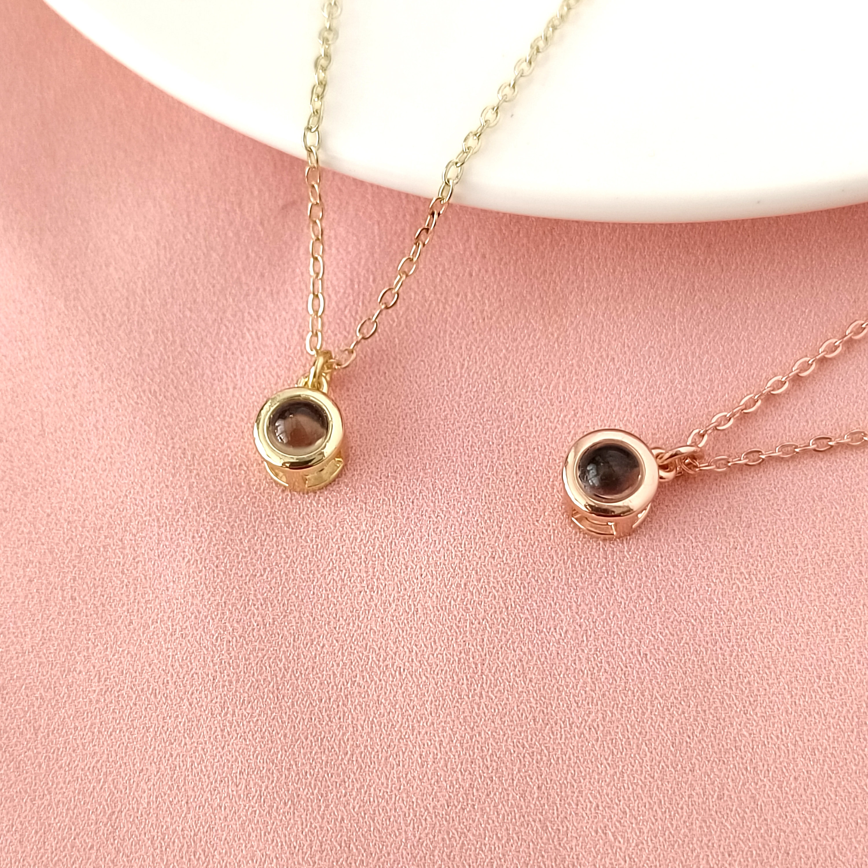 Personalized Photo Projection Necklaces • Projection Necklaces • Custom ...