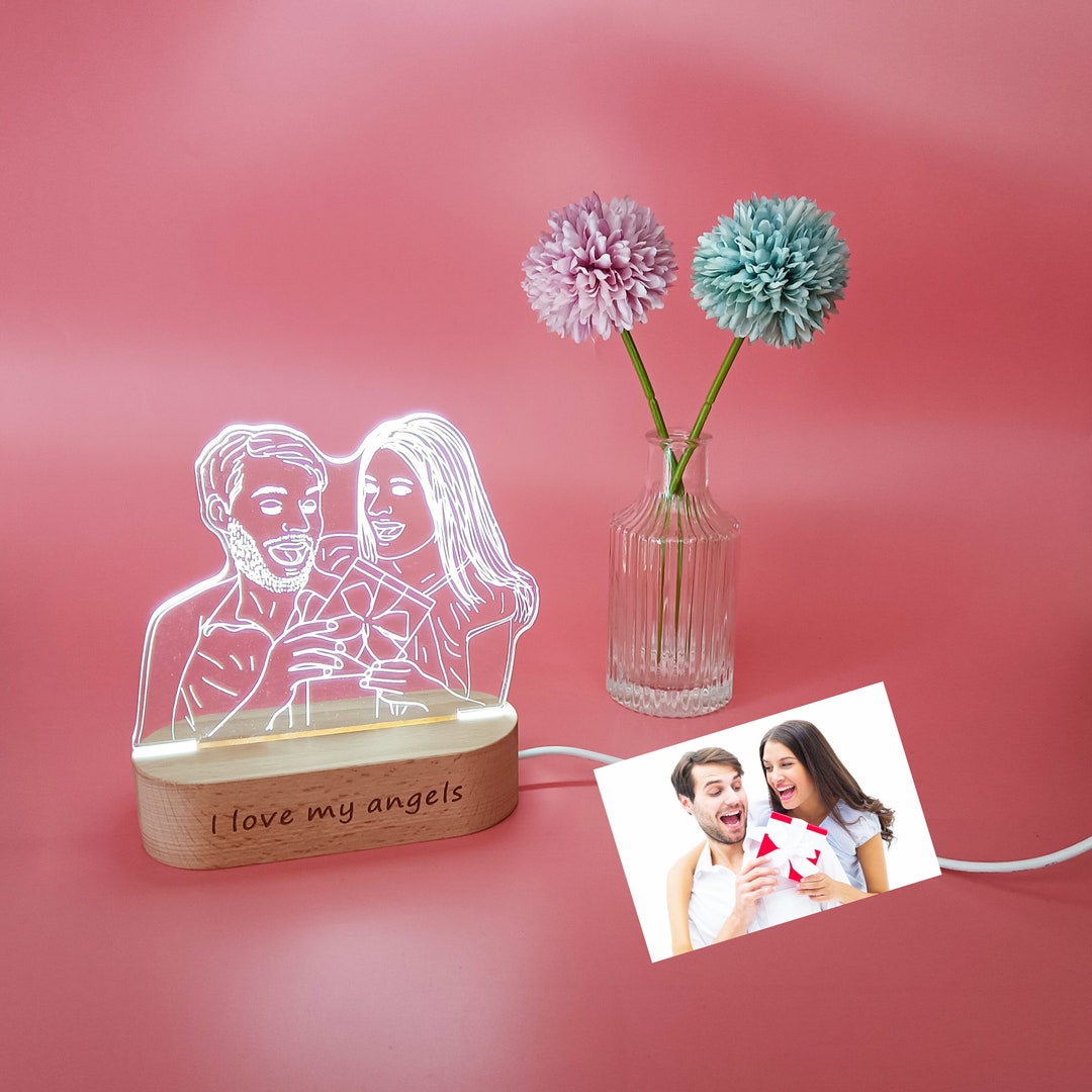 Photo Custom Acrylic Light· Photo Custom Lights·personalized Custom LED ...