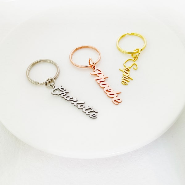 Name Keychain - Etsy