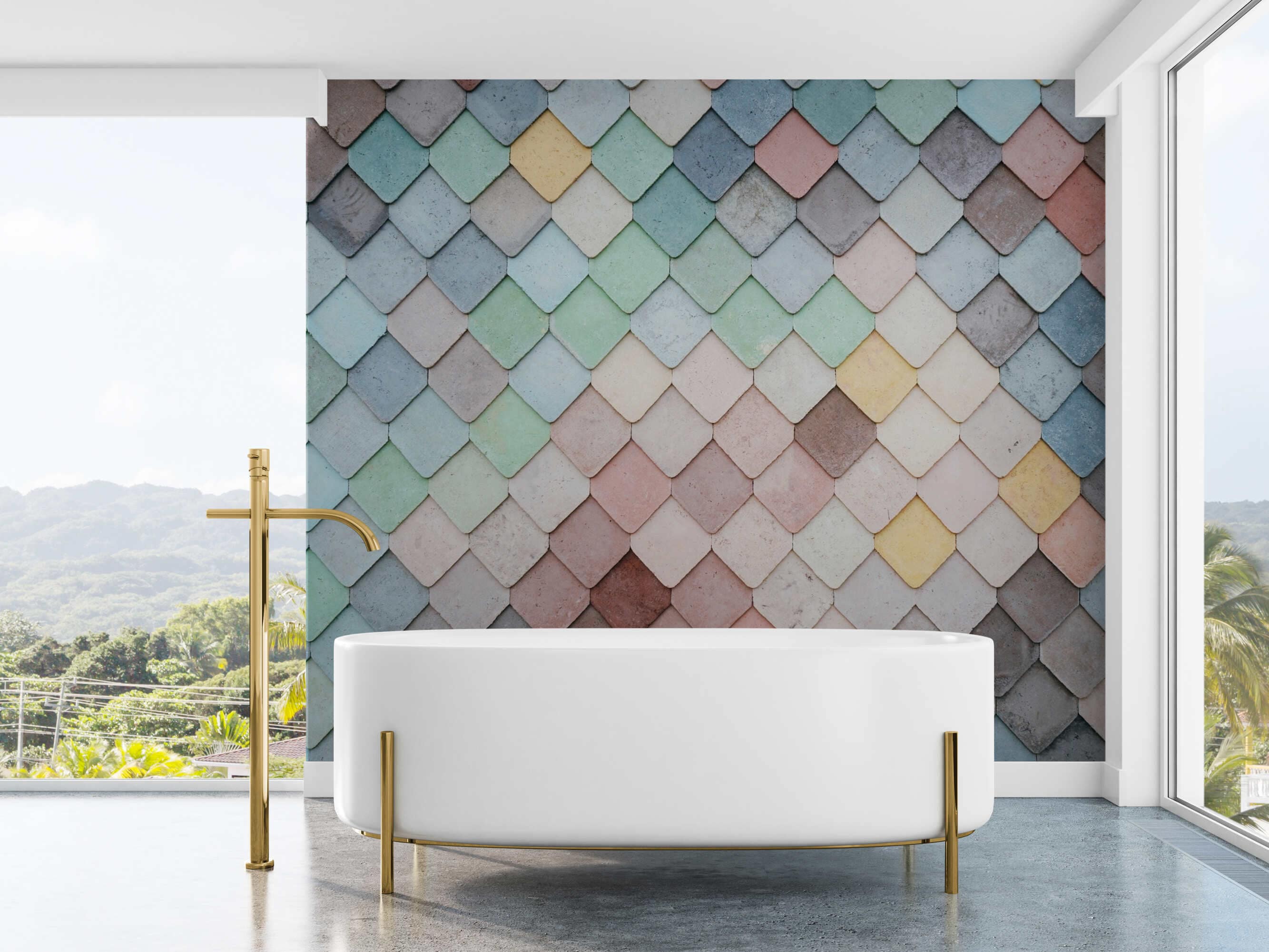 Peel and Stick Wallpaper Art Deco Wall Paper Wall Mural - Etsy