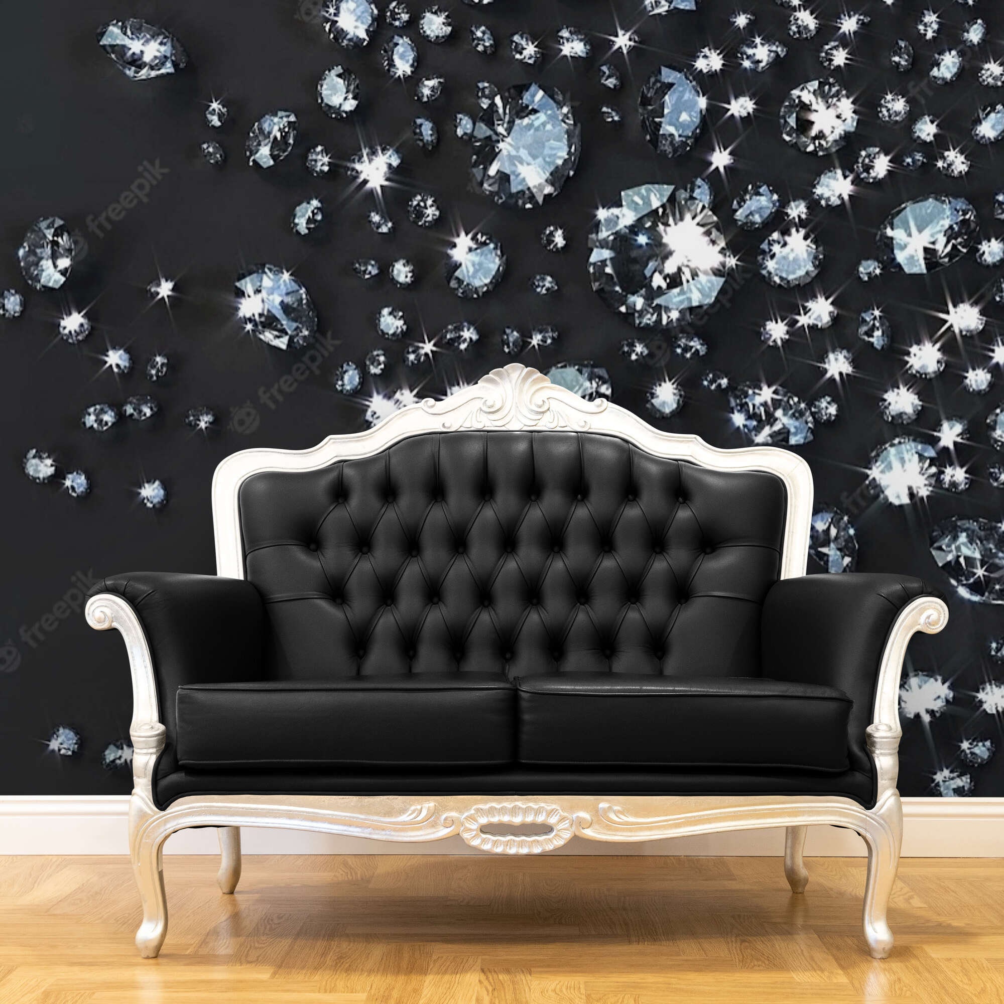 Luxury Diamonds 3D Wallpaper Art Wall Mural Wall Paper Custom - Etsy