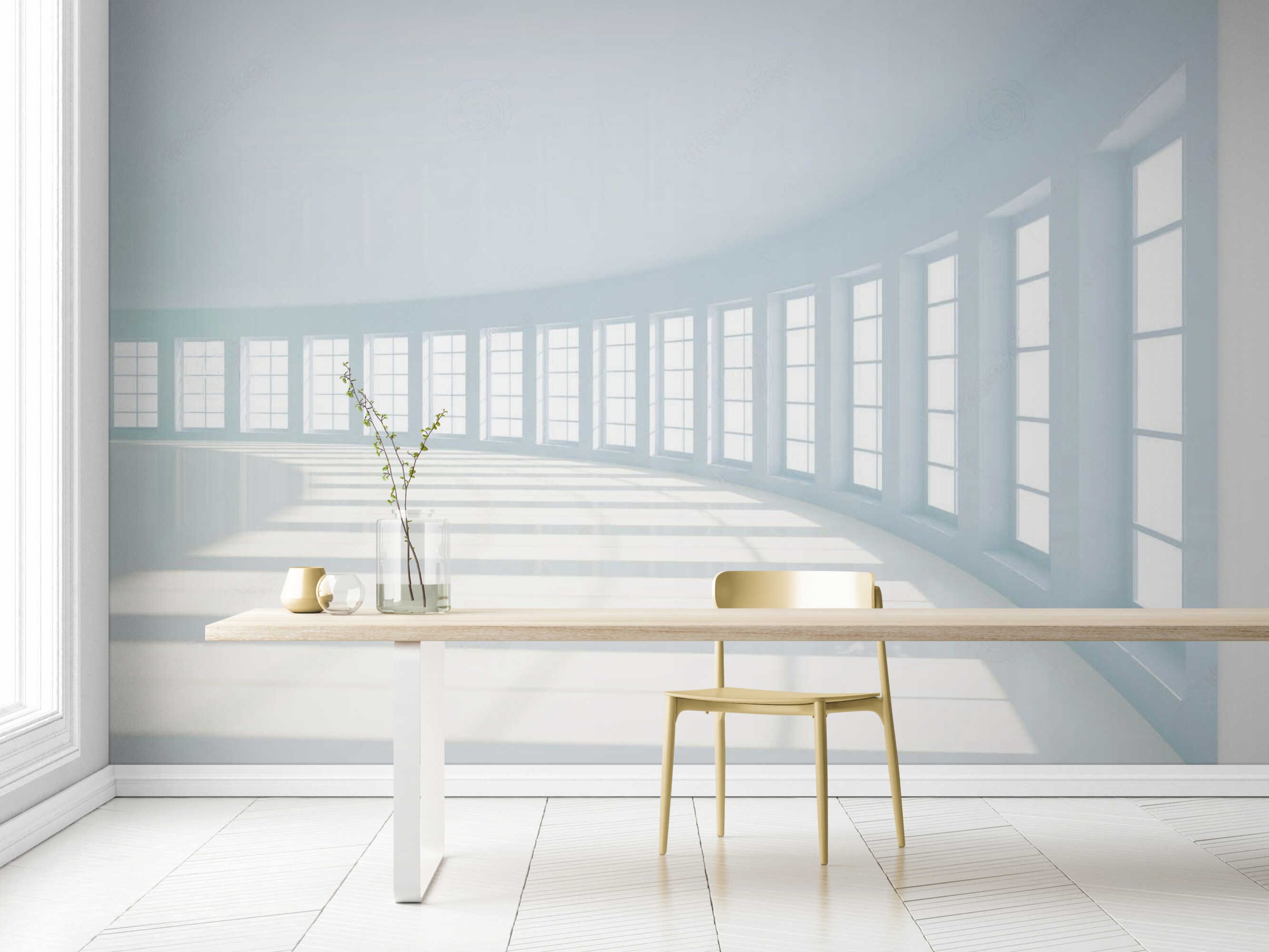 Expanding Space Modern 3D Wallpapers & Wall Murals - Peel and Stick ...