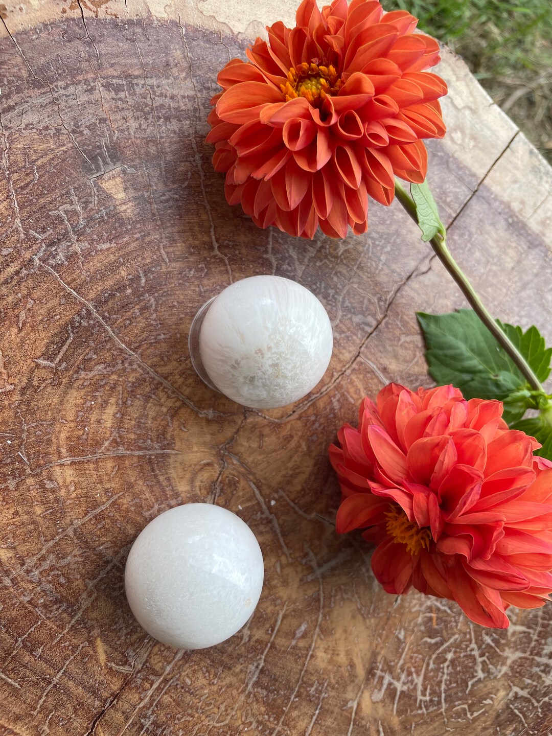 Scolecite Sphere - High Vibration - Synergy 12 - Etsy